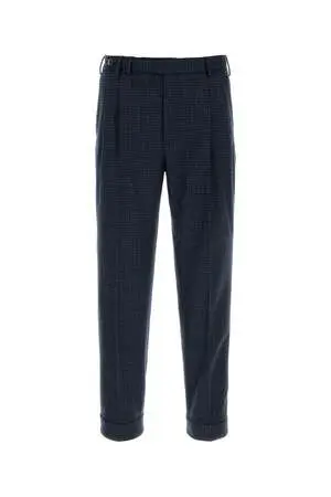 PT TORINO Embroidered Stretch Wool-blend Pant