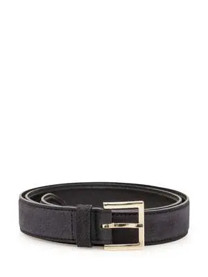 Orciani Ornate Buckle Belt - Notte