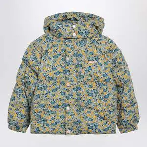 TINY COTTONS Floral-print Quilted Down Jacket - Multicolor