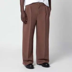 INNO – THE STROY Inno The Stroy Wool-blend Inno Trousers - Brown