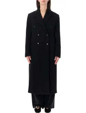 Loulou De Saison Double-breasted Wool Cashmere Coat