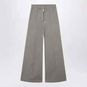 Rick Owens Dark Pearl-embellished Cotton Trousers