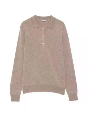 Aspesi Polo-collar Sweater - Neutrals
