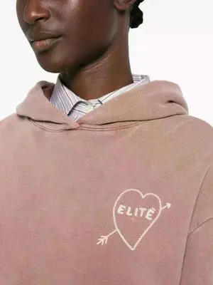 ELITE Logo-print Cotton Hoodie