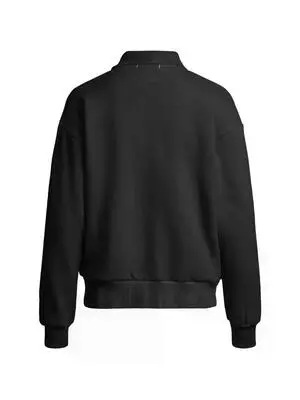 PARAJUMPERS Saranda Long-sleeve Polo-collar Sweater - Black