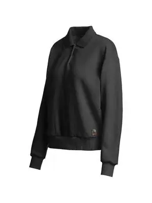 PARAJUMPERS Saranda Long-sleeve Polo-collar Sweater - Black