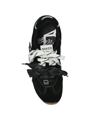 NAKED WOLFE Adored Bow-detail Sneakers