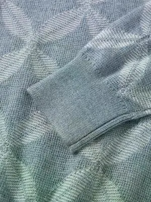 Shanghai Tang Coin-pattern Sweater