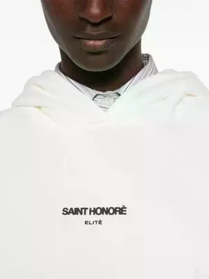 ELITE Logo-print Cotton Hoodie