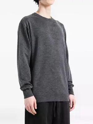 Auralee Crew-neck Long-sleeve Cashmere Sweater