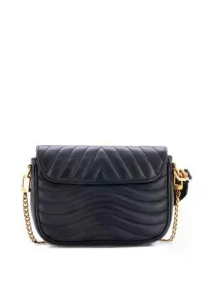 LOUIS VUITTON New Wave Multi Pochette Quilted Leather Crossbody Bag - Black