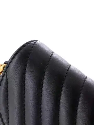 LOUIS VUITTON New Wave Multi Pochette Quilted Leather Crossbody Bag - Black