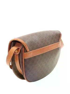 Celine 2000-2026 Macadam Coated Canvas Crossbody Bag