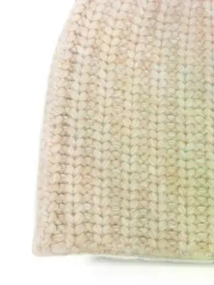 LISKA Chunky-knit Cashmere Beanie Hat