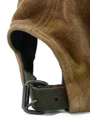FOUND Suede Leather Baseball Cap