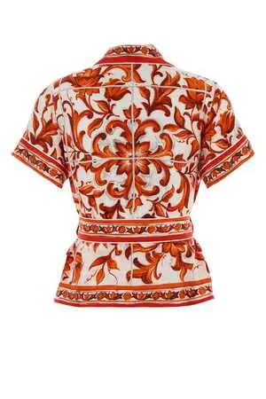 Dolce & Gabbana Printed Twill Shirt - Multicolor