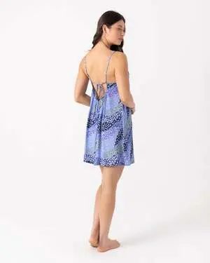 Roxy Patch Ya Later Plunge Cover Up Dress