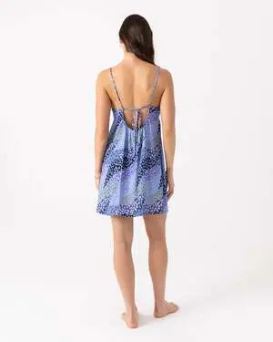 Roxy Patch Ya Later Plunge Cover Up Dress