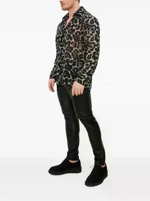 TESSITURA Leopard-print Shirt