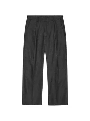 Nn07 Kay Herringbone Trousers - Grey