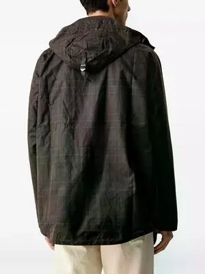Barbour Check-pattern Hooded Jacket
