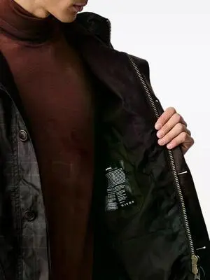 Barbour Check-pattern Hooded Jacket