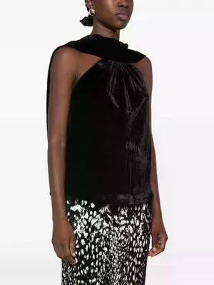 Simkhai Scarlett Velvet Top