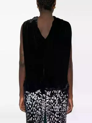 Simkhai Scarlett Velvet Top