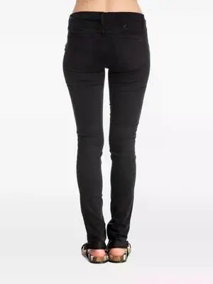 Black Orchid Billie Zipper Distressed Jeans