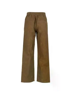 MARANT Yostin Pleated Straight-leg Trousers