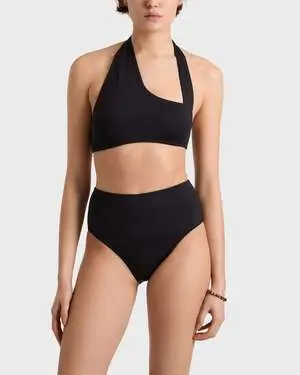 Vilebrequin Graphic Neckline Bikini Top Solid Swimwear Fania