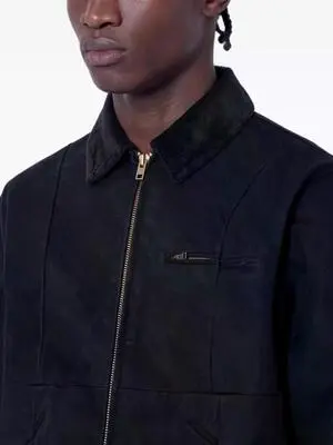 Vetements Corduroy-collar Zip-up Jacket
