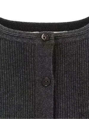 LISA YANG Abeena Ribbed-knit Cardigan