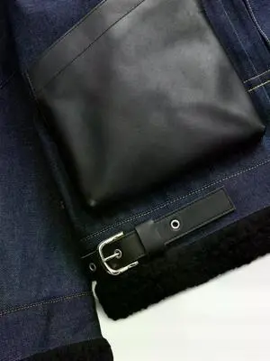 Sacai X Levi's Chest-pocket Denim Jacket