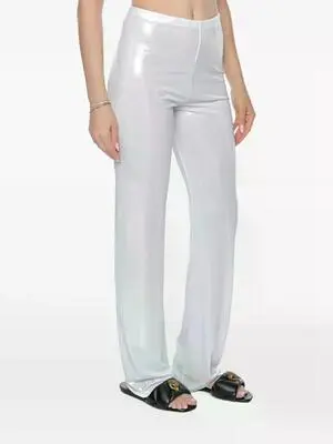 CHIARA FERRAGNI Metallic Cut-out Trousers