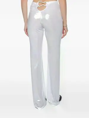 CHIARA FERRAGNI Metallic Cut-out Trousers