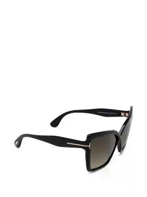 TOM FORD Fiore Butterfly-frame Sunglasses - Black
