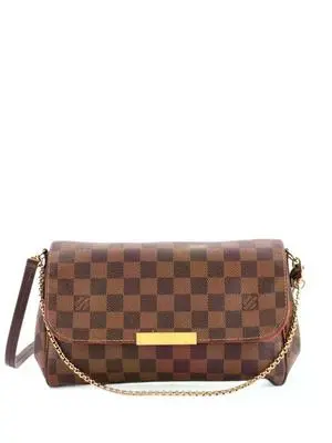 LOUIS VUITTON Favorite Handbag Damier Pm Crossbody Bag - Brown