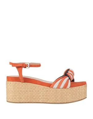 POLLINI Espadrilles Size Leather