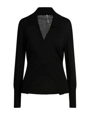 Liviana Conti Sweater Size Virgin Wool - Black