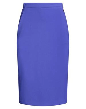 Elisabetta Franchi Midi Skirt Size Polyester, Elastane - Blue