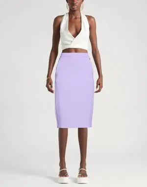 Elisabetta Franchi Midi Skirt Size Polyester, Elastane