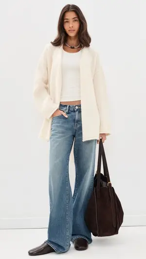 Faherty Brand Apres Alpaca Wrap Cardigan