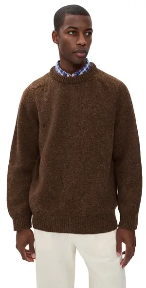 Howlin' Boxy Space Knit Crew Neck Sweater - Spark