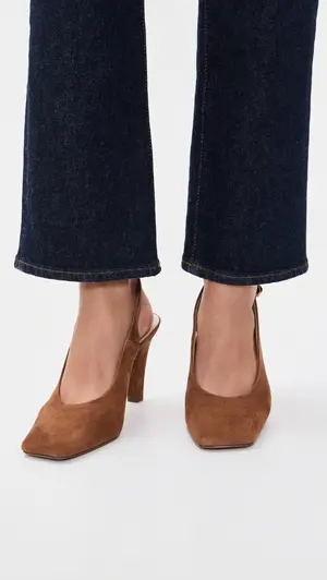 Dolce Vita Gessia Slingback Suede Heels