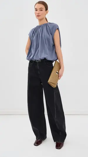 Tibi Sid Barrel Jeans