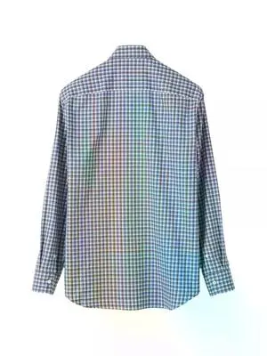 Brioni Check-print Cotton Shirt