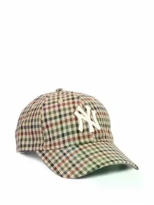 New Era 9twenty Check-pattern Cap