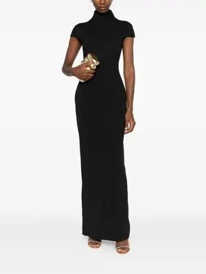 Solace London Lang Maxi Dress - Black