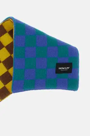 Howlin' Sciarpa In Lana A Scacchi - Multicolore